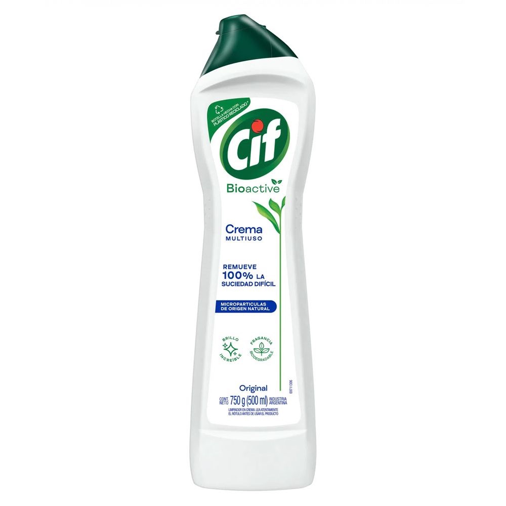 Cif Limpiador Crema Clasico 750 Ml - Entre Cremas y Shampoo