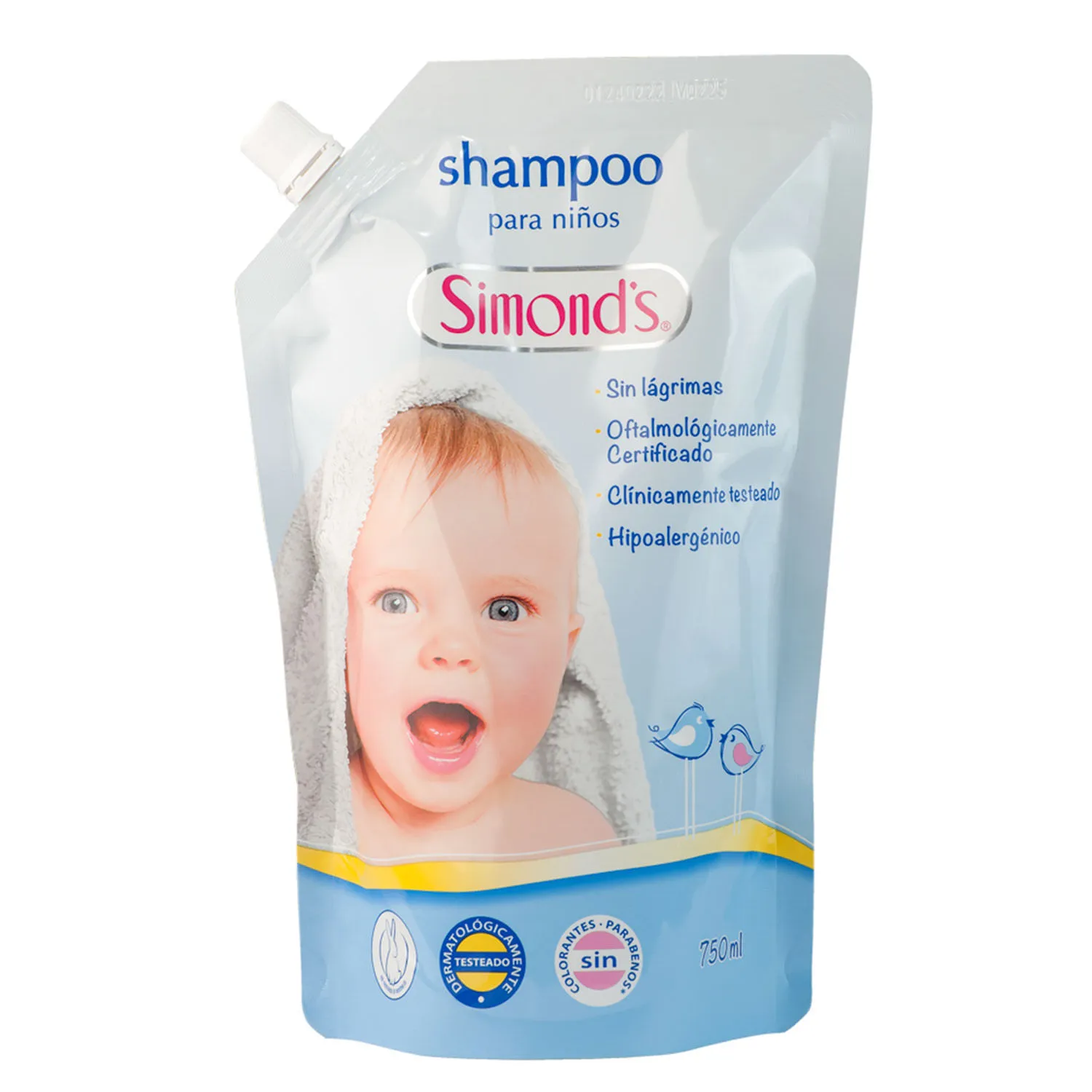 Simond'S Shampoo Baby Neutro Doypack 750 Ml - Entre Cremas y Shampoo