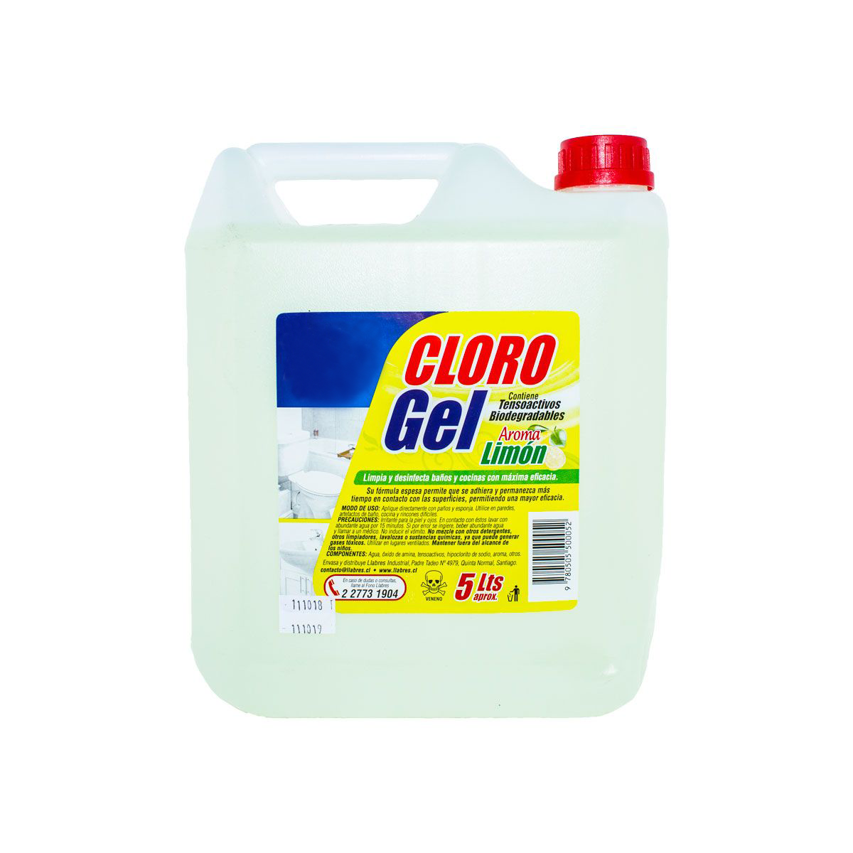 Cloro Gel 5L - Entre Cremas y Shampoo
